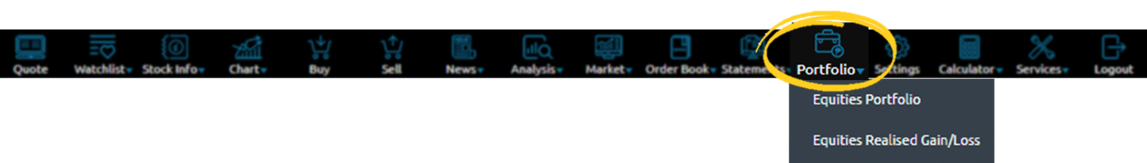 How do I view my stock position on the New BPI Trade Online Platform ...