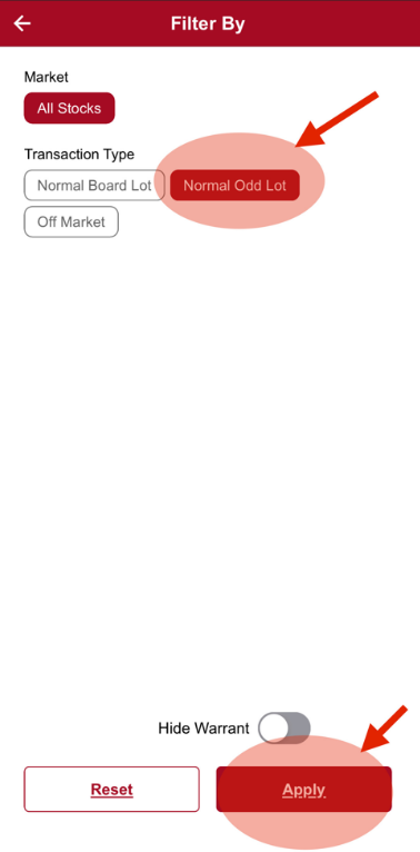 How do I place an Odd Lot order on the New BPI Trade Mobile App – BPI Trade